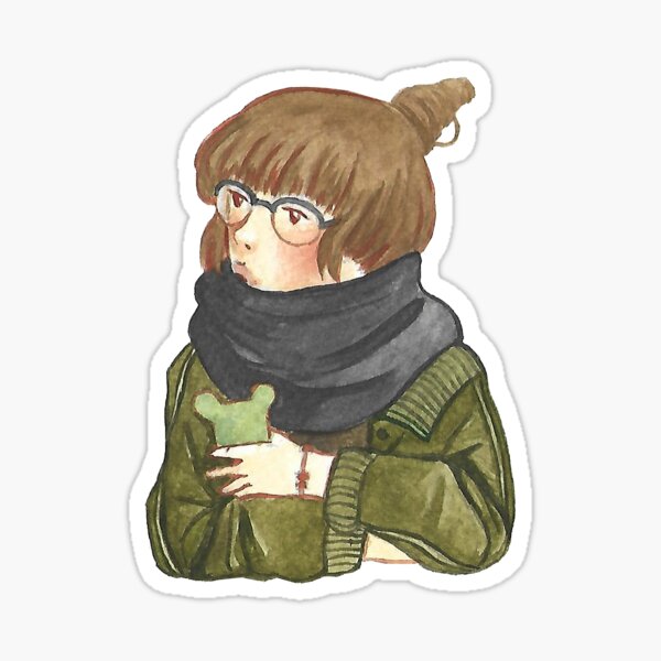 "Waiting" Sticker for Sale by nanase08 | Redbubble
