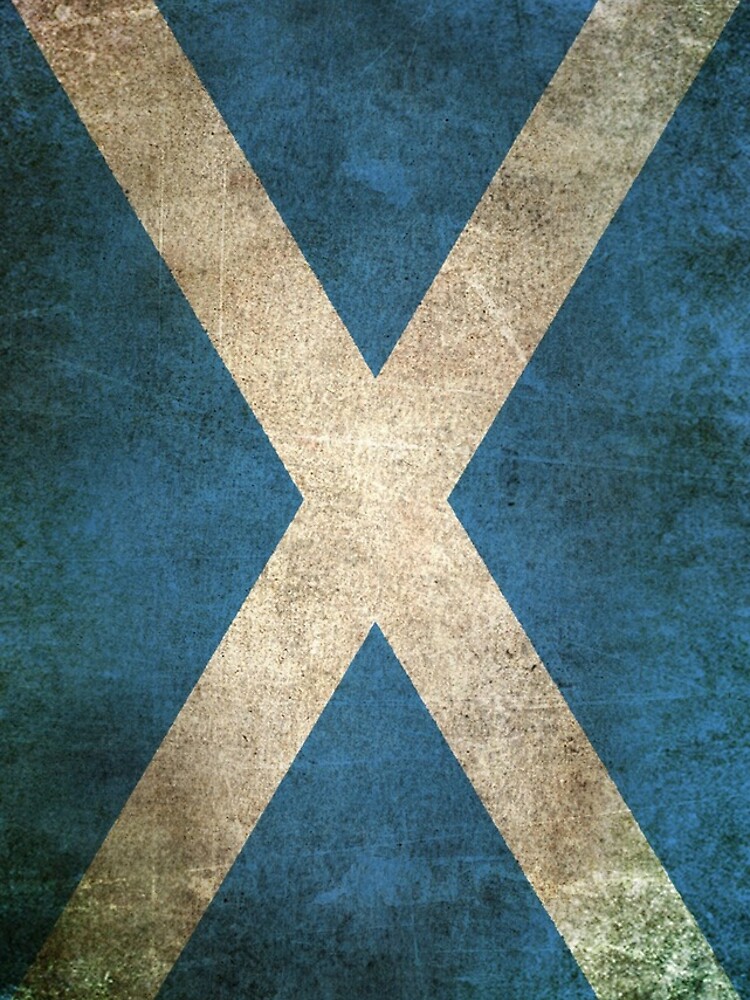 "Old and Worn Distressed Vintage Flag of Scotland" iPhone Case for Sale ...