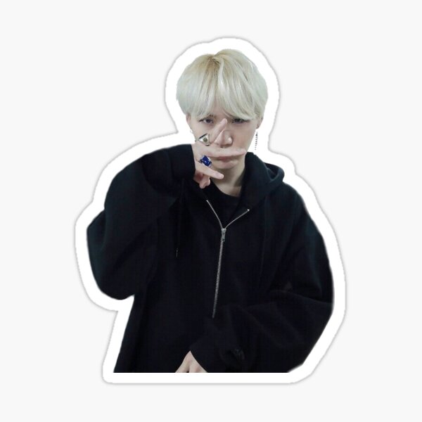 "BTS Suga" Sticker for Sale by korean-fandoms | Redbubble