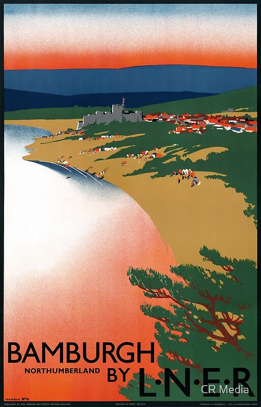 "England Vintage Travel Poster Restored" by vintagetreasure | Redbubble