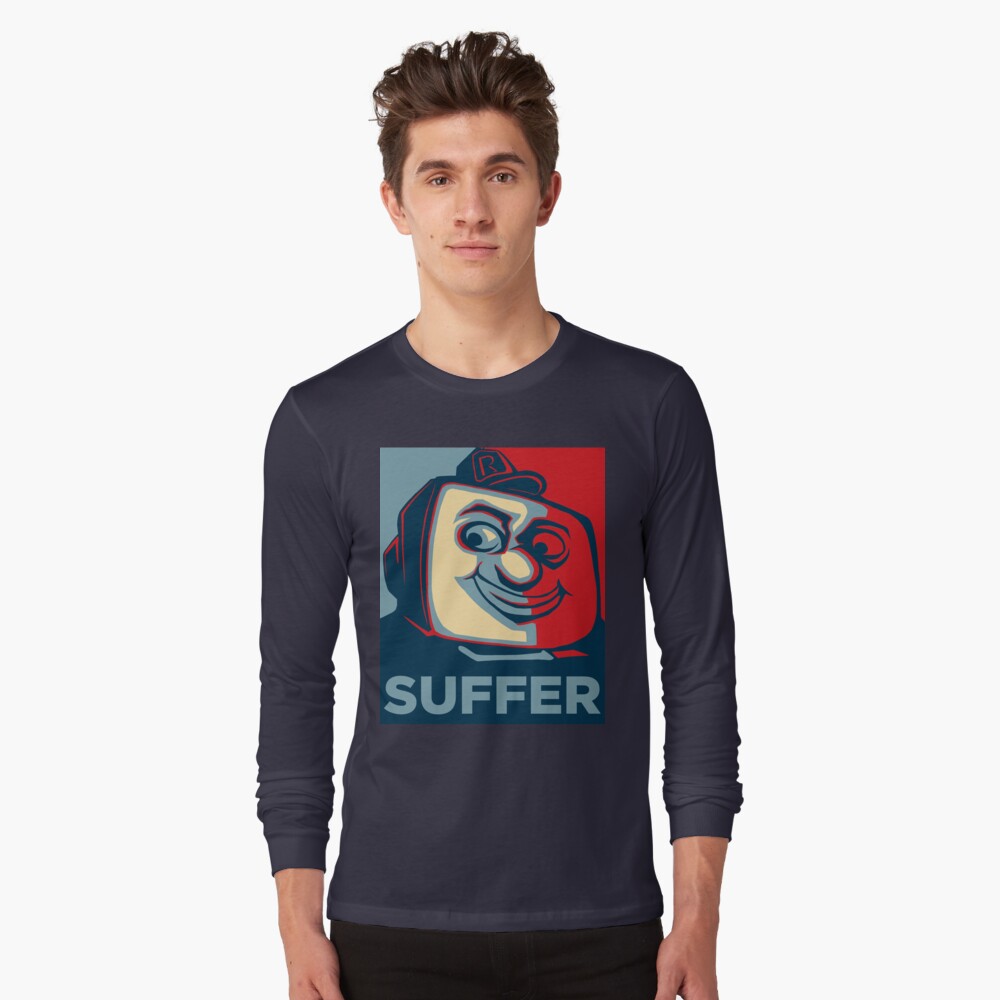 "Suffer- RPI SIS Man" Poster for Sale by caessar | Redbubble