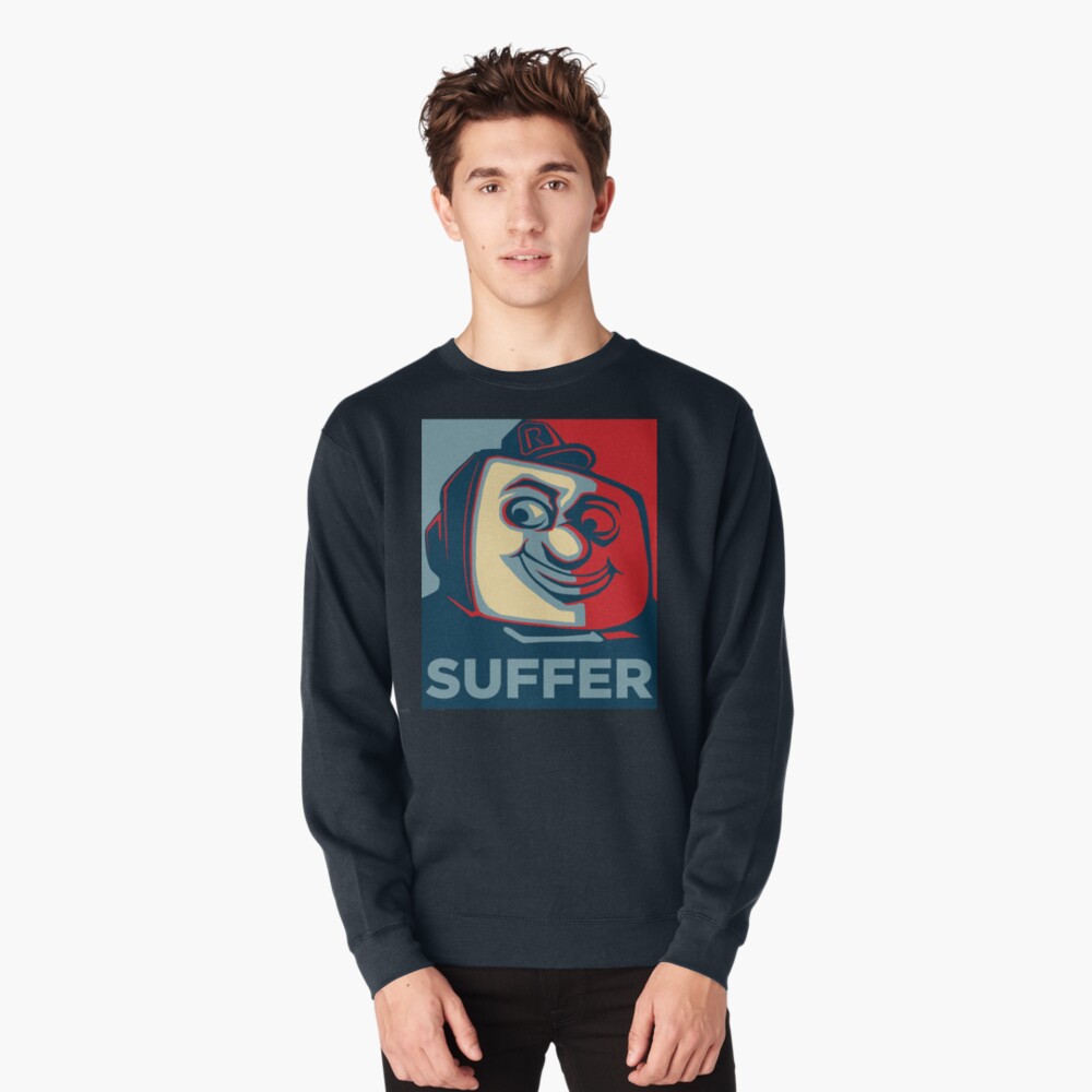 "Suffer- RPI SIS Man" Poster for Sale by caessar | Redbubble