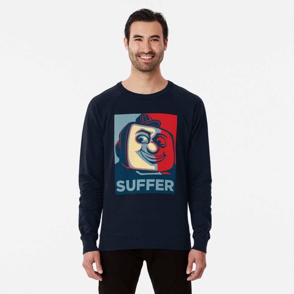 "Suffer- RPI SIS Man" Poster for Sale by caessar | Redbubble