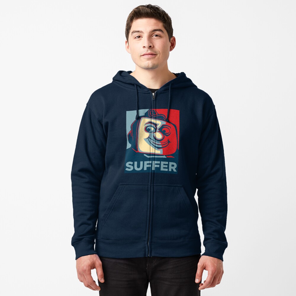 "Suffer- RPI SIS Man" Poster for Sale by caessar | Redbubble