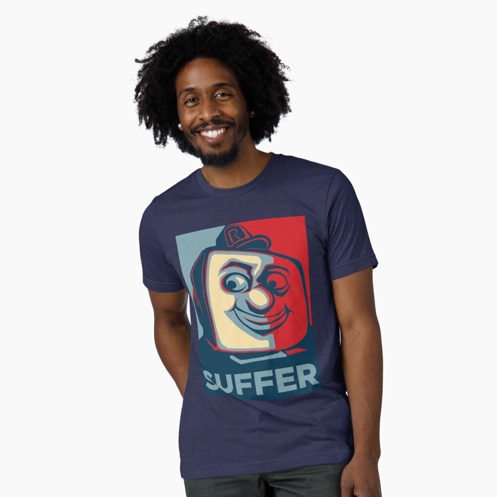 "Suffer- RPI SIS Man" Poster for Sale by caessar | Redbubble