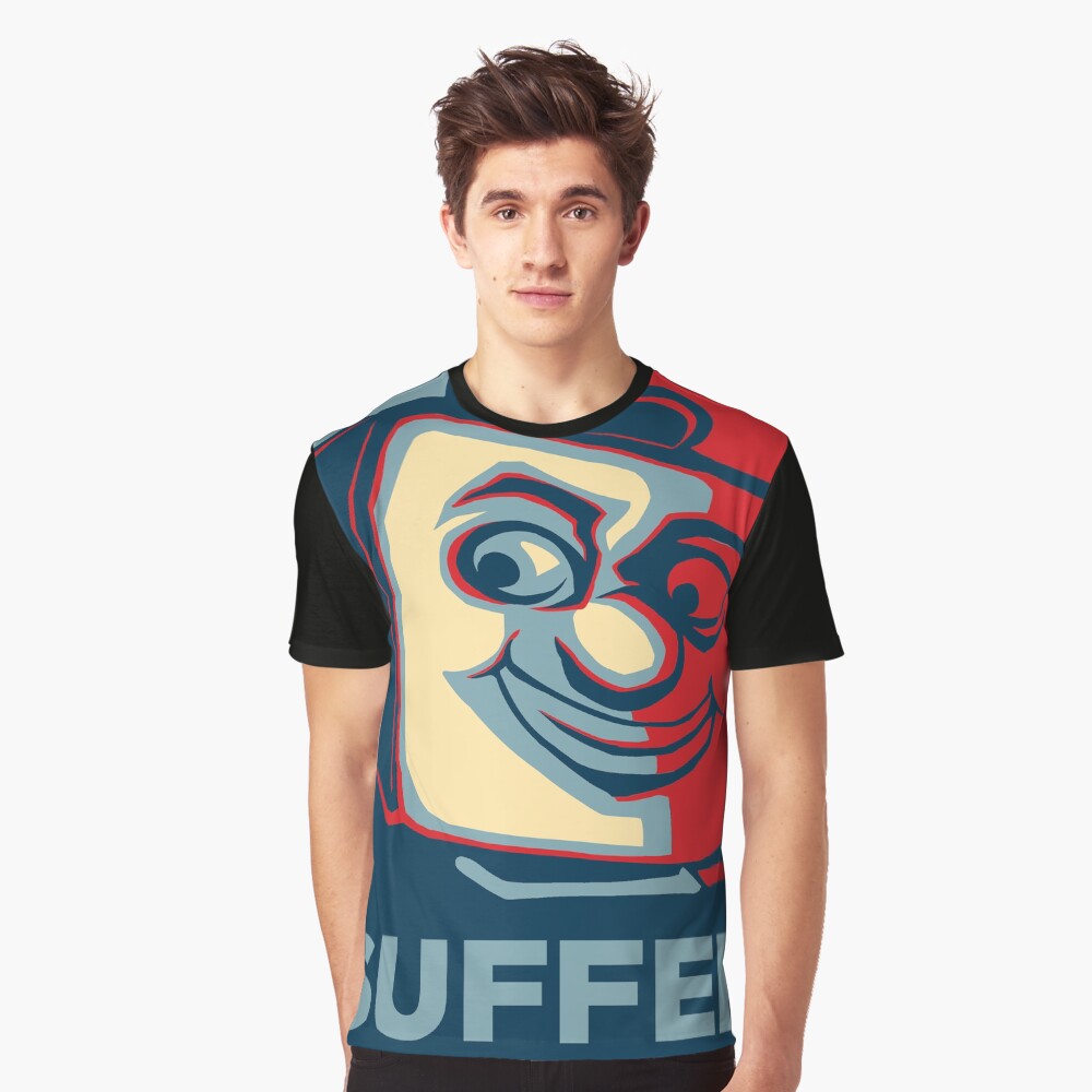 "Suffer- RPI SIS Man" Poster for Sale by caessar | Redbubble