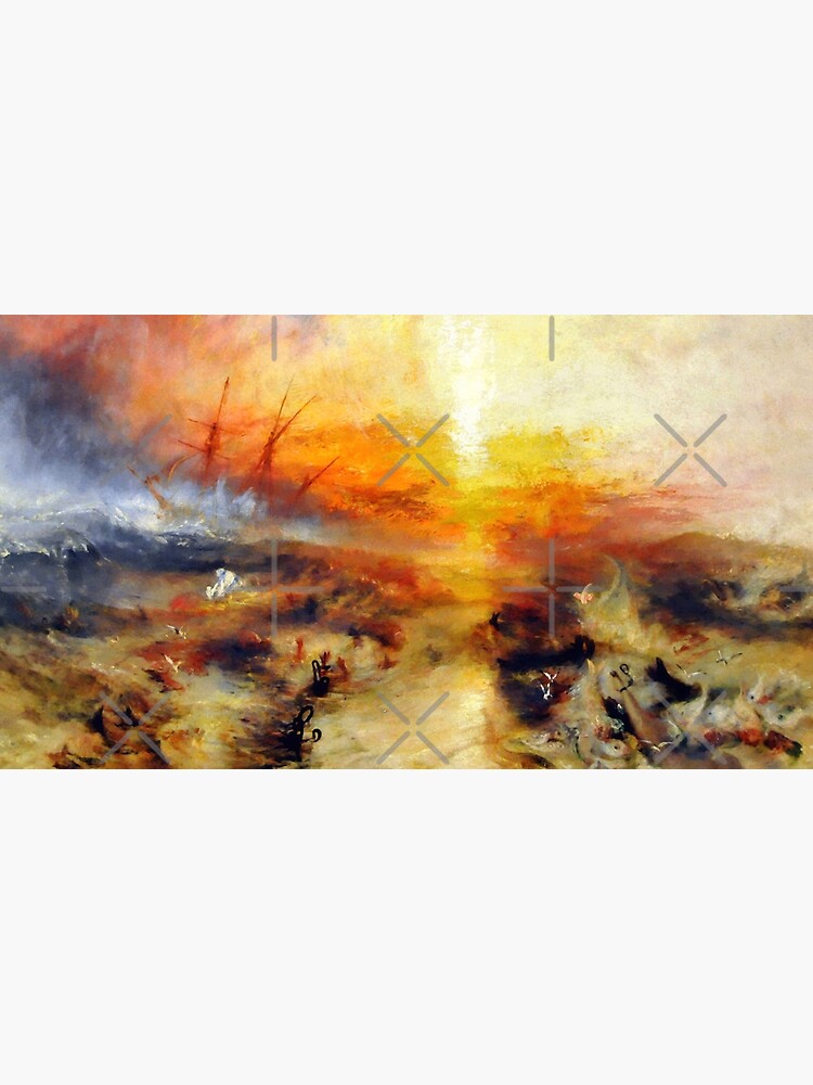"Joseph Mallord William Turner "Slavers Throwing overboard the Dead and ...
