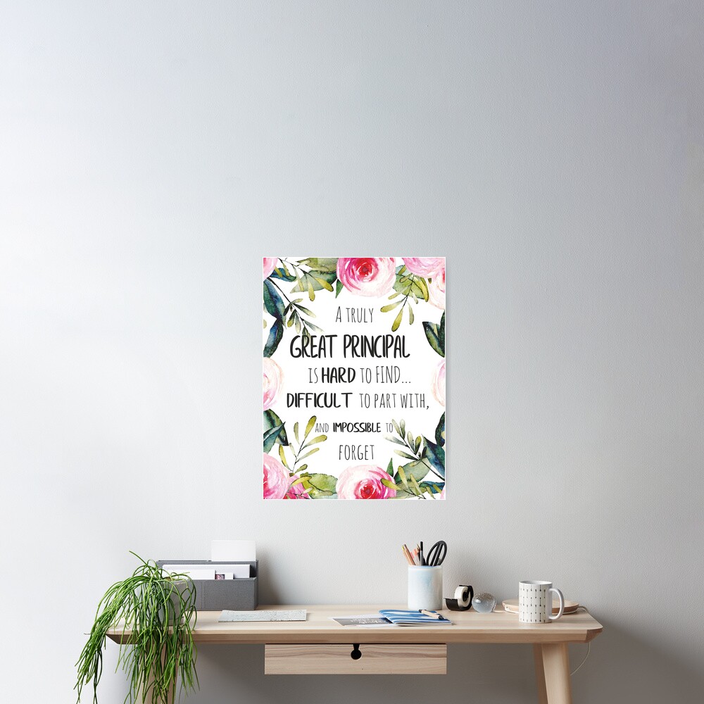 "Great principal Farewell gift Leaving Gift Idea / Principal thank you ...