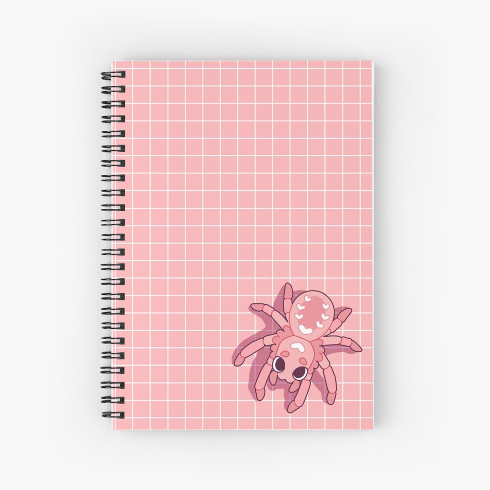 "Kawaii Spiders" Spiral Notebook by MademoiselleZim | Redbubble