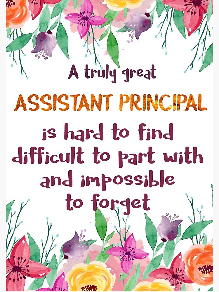 "Assistant principal Farewell gift Leaving Gift Idea / Assistant ...