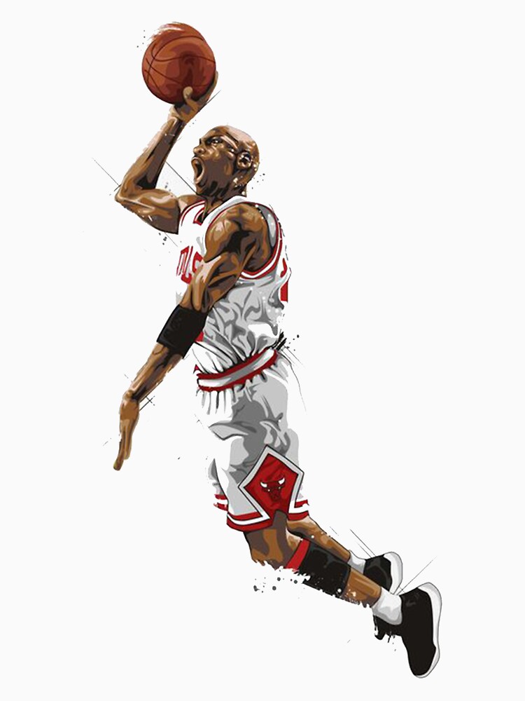"Michael Jordan Fan Art" T-shirt for Sale by LiquidLylo | Redbubble ...