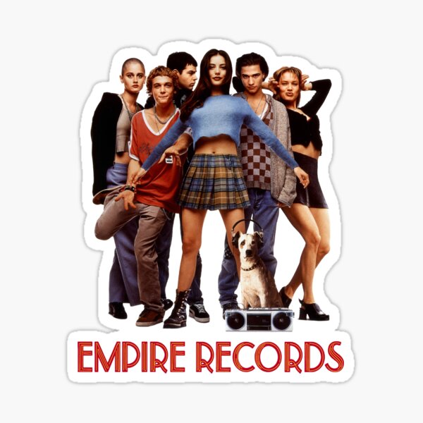 "Empire Records" Sticker for Sale by Albaguy | Redbubble