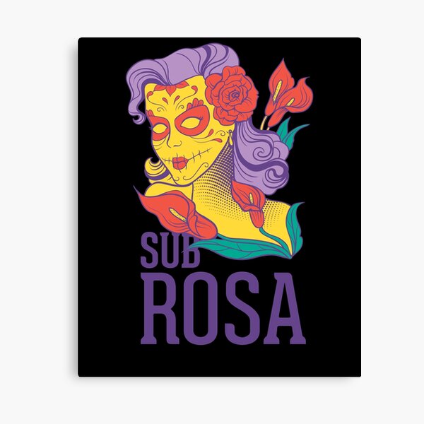 "Sub Rosa Vintage Mexican Tattoo Art Design Style Old School Tattoo ...