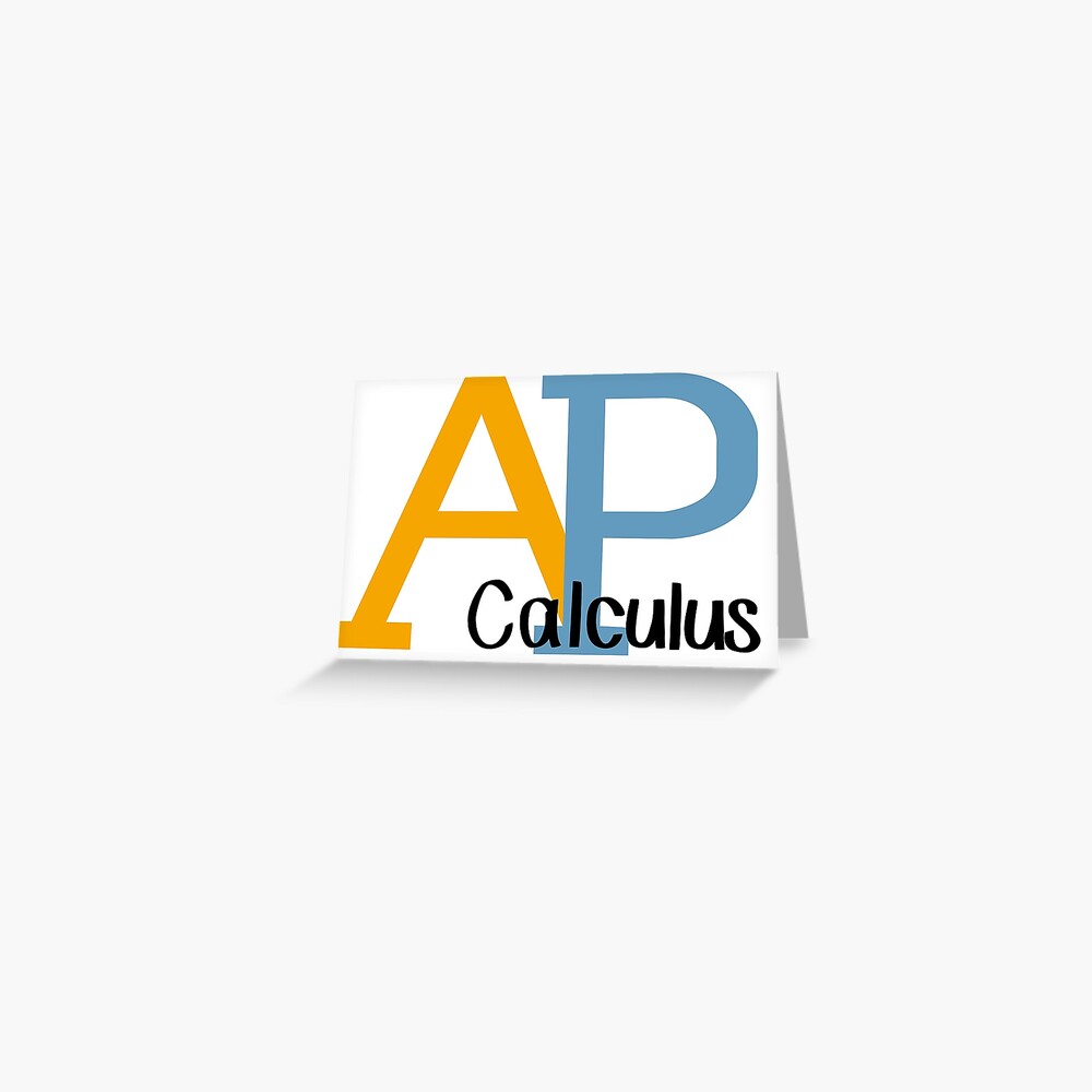 "AP Calculus" Sticker for Sale by katehalushka1 | Redbubble