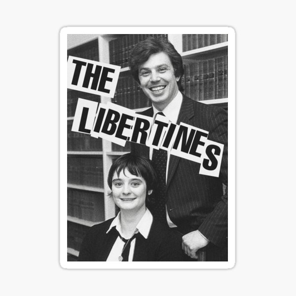 "100% slightly dubious "The Libertines" design" Sticker for Sale by ...