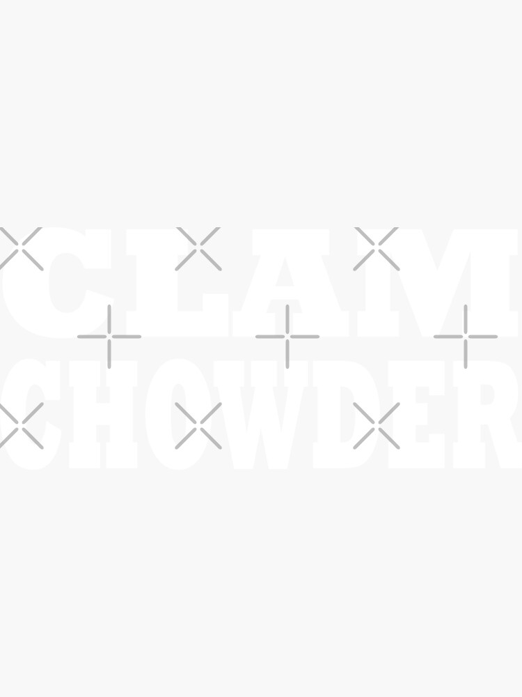 "Clam Chowder Simple Food Halloween Costume Party Cute & Funny T shirt ...