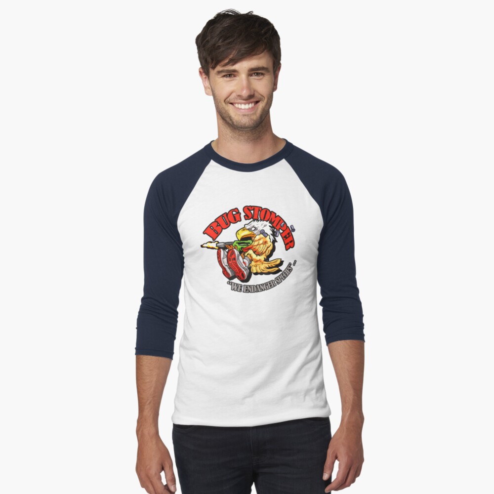 "USCM BUG STOMPER!" Sticker for Sale by strangelysaucy | Redbubble