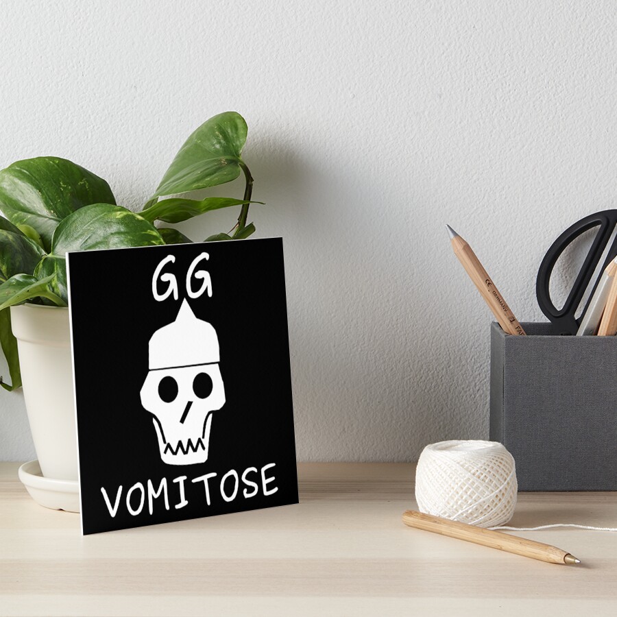 "GG Allin vomitose" Art Board Print by davalo | Redbubble