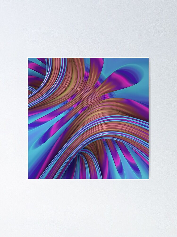"Ride the Swirl" Poster by lyle58 | Redbubble