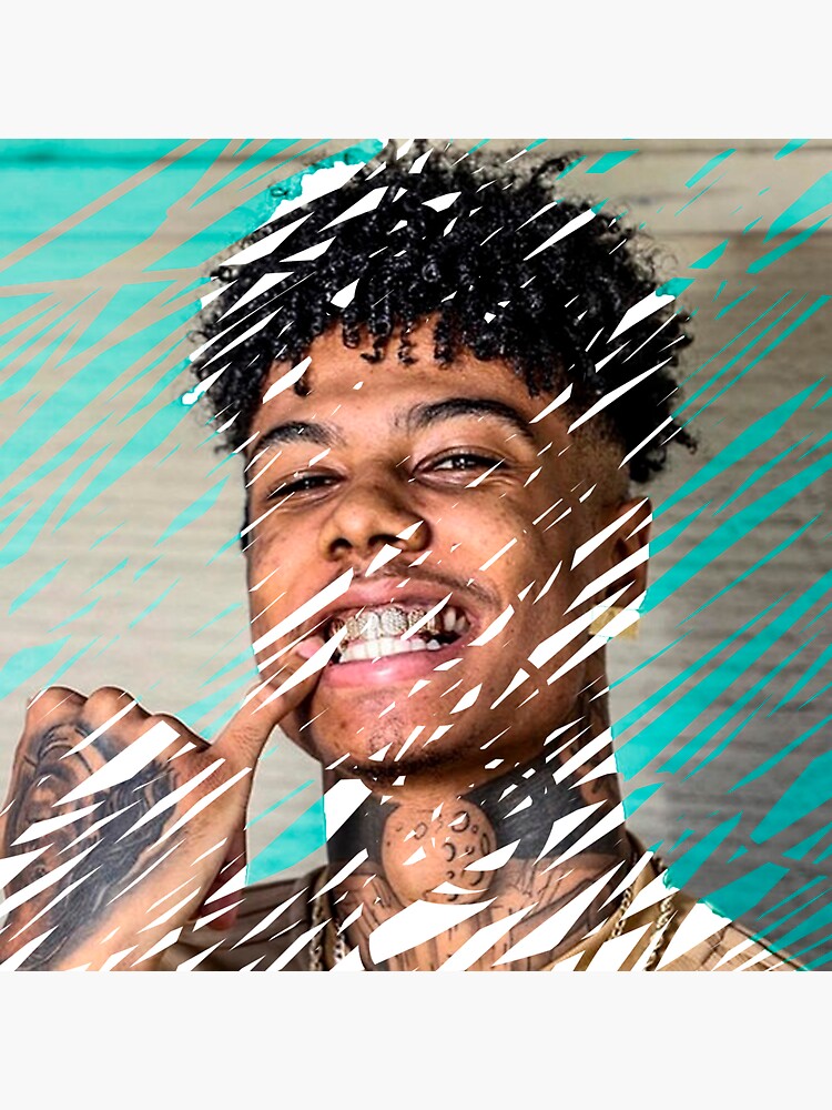 "blueface" Sticker by Mirriee | Redbubble