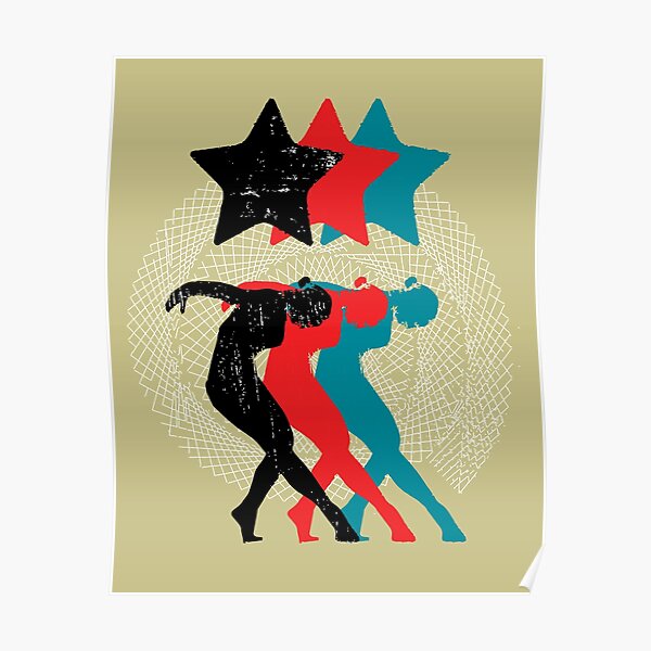 "dancers" Poster for Sale by claravox | Redbubble