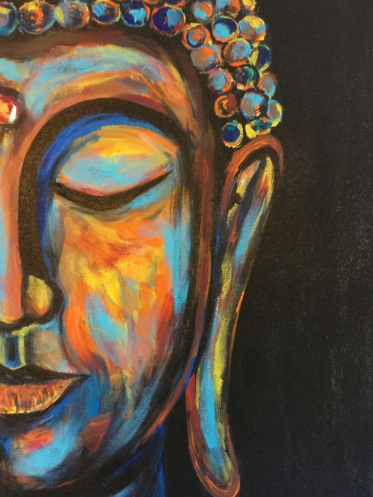 "Colorful Buddha cover" iPhone Case for Sale by hirart | Redbubble