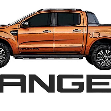 "Ford Ranger and Logo" Sticker for Sale by Johno996 | Redbubble