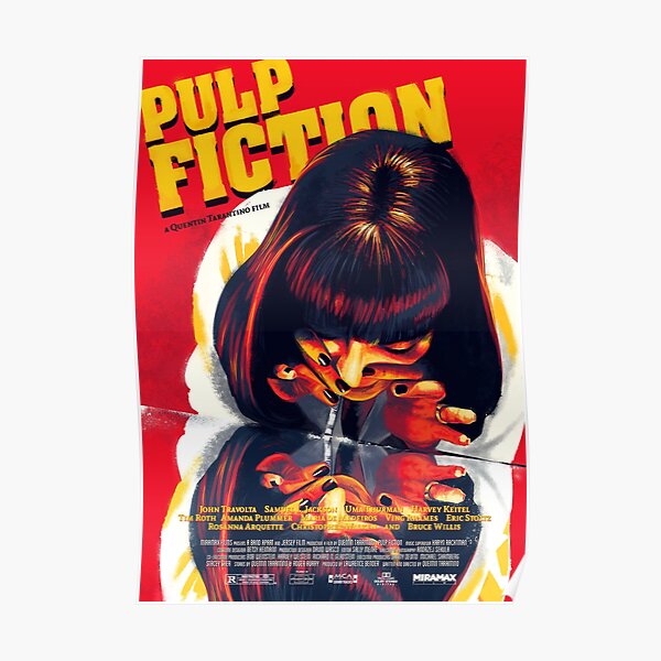 Pulp Fiction Posters | Redbubble