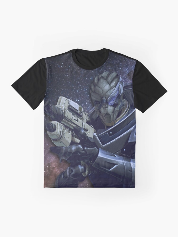 "Garrus Vakarian" T-shirt for Sale by Latko | Redbubble | garrus ...
