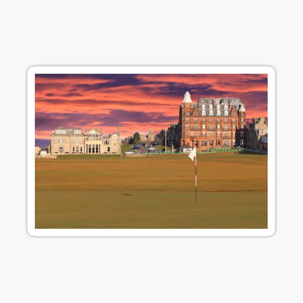"St Andrews golf course (9)" Sticker for Sale by grantspics | Redbubble