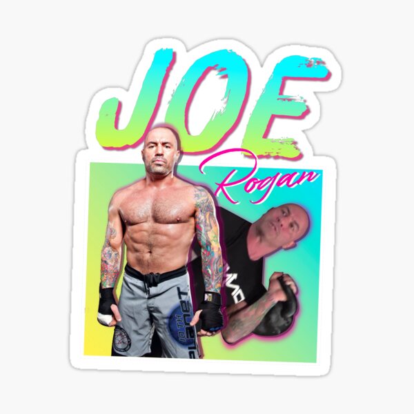 "Joe Rogan 80s Aesthetic Retro " Sticker for Sale by meme-dreamer ...
