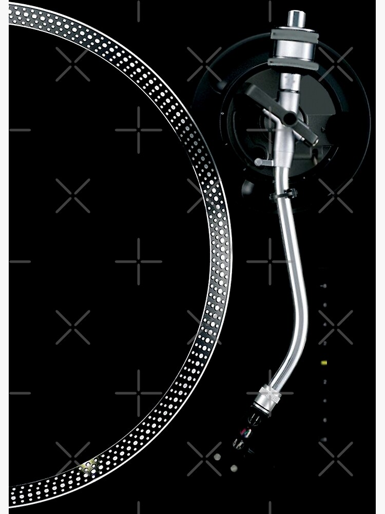Turntable Tone Arm And Platter Poster For Sale By Savethetshirt