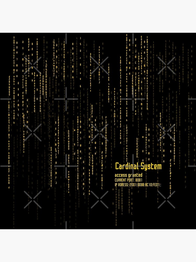 "Cardinal System - SAO" Poster by fantasylife | Redbubble