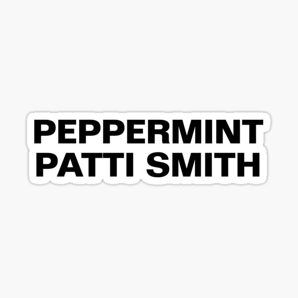 Patti Smith Group Stickers | Redbubble