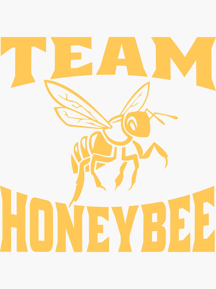 "Team Honeybee, Honey Bee, Bumble Bee, Beekeeper Gift, Bee Lover ...