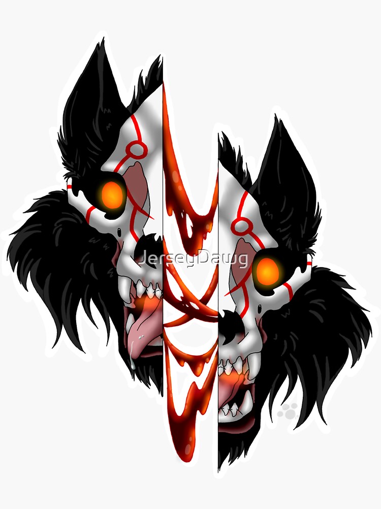"Beowulf Grimm" Sticker for Sale by JerseyDawg | Redbubble