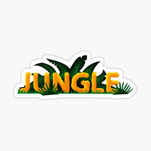 "Jungle Jungle" Sticker by AsKartongs | Redbubble