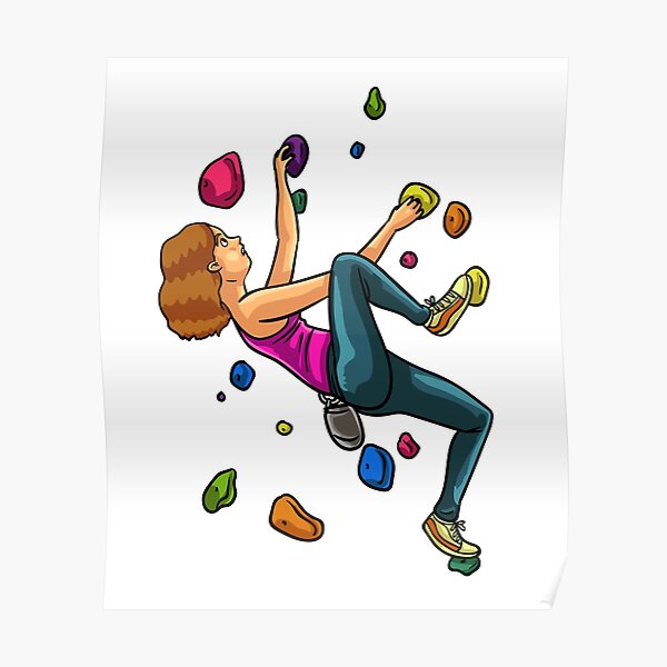 Free Climbing Posters | Redbubble