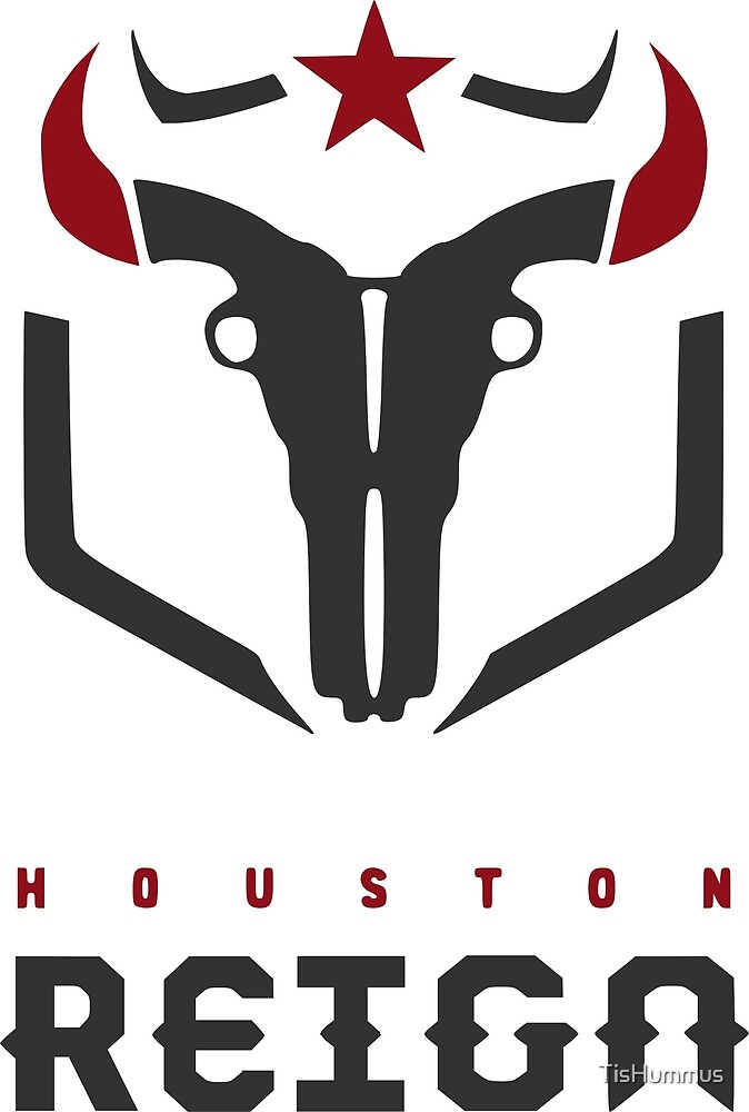 "Houston Outlaws and Atlanta Reign Logo Mix" by TisHummus | Redbubble