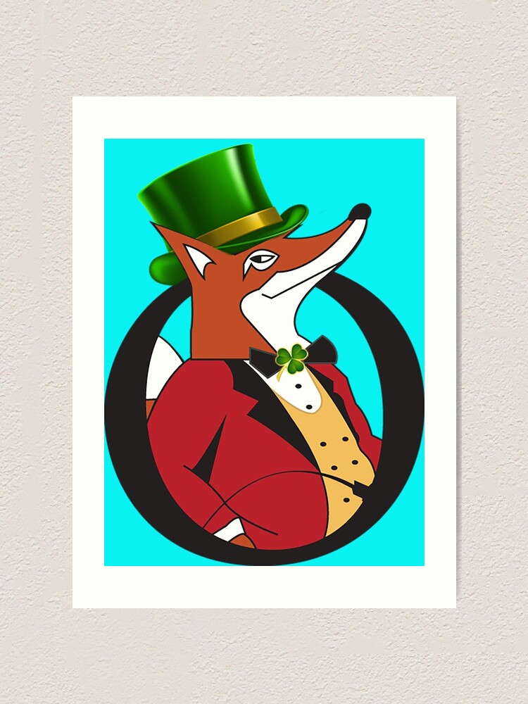 "Snooty Fox Art Logo" Art Print by plantlegend | Redbubble