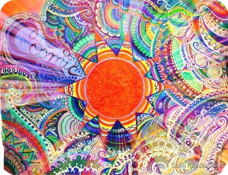 "Cosmic Sunshine" by Sofia Fitzsimmons | Redbubble