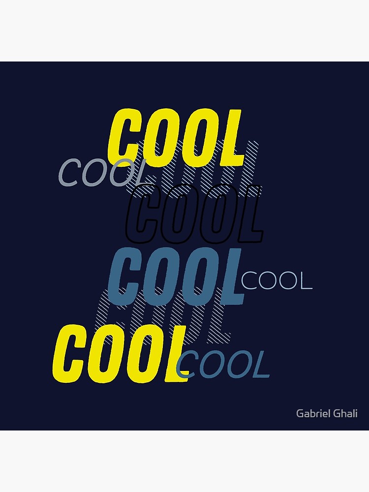 Póster «Brooklyn Nine Nine: Cool Cool Cool Cool» de gabrielghali ...