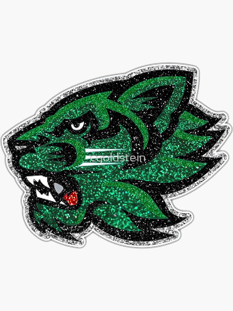 "Glitter Binghamton University logo" Sticker for Sale by cgoldstein ...