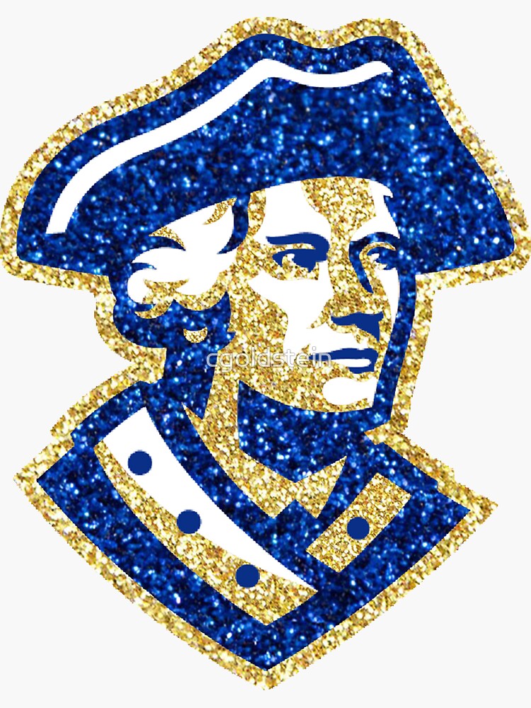 "Glitter Hamilton College logo" Sticker for Sale by cgoldstein | Redbubble