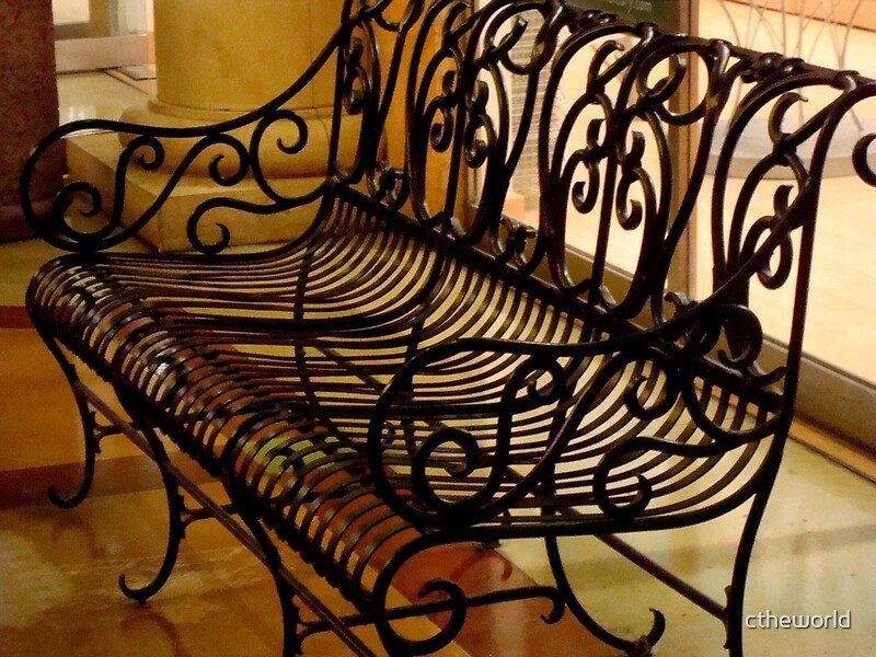 "Wrought Iron Rest ^" by ctheworld | Redbubble