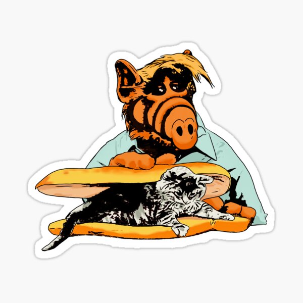 Alf Stickers | Redbubble