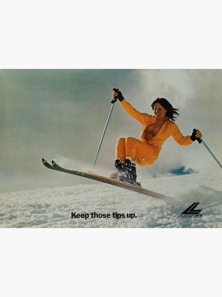 "Lange Keep Those Tips Up!" Sticker for Sale by heymate | Redbubble