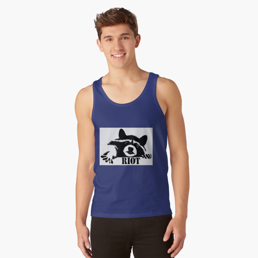 "Riot Raccoon" Sticker for Sale by serpentsky17 | Redbubble