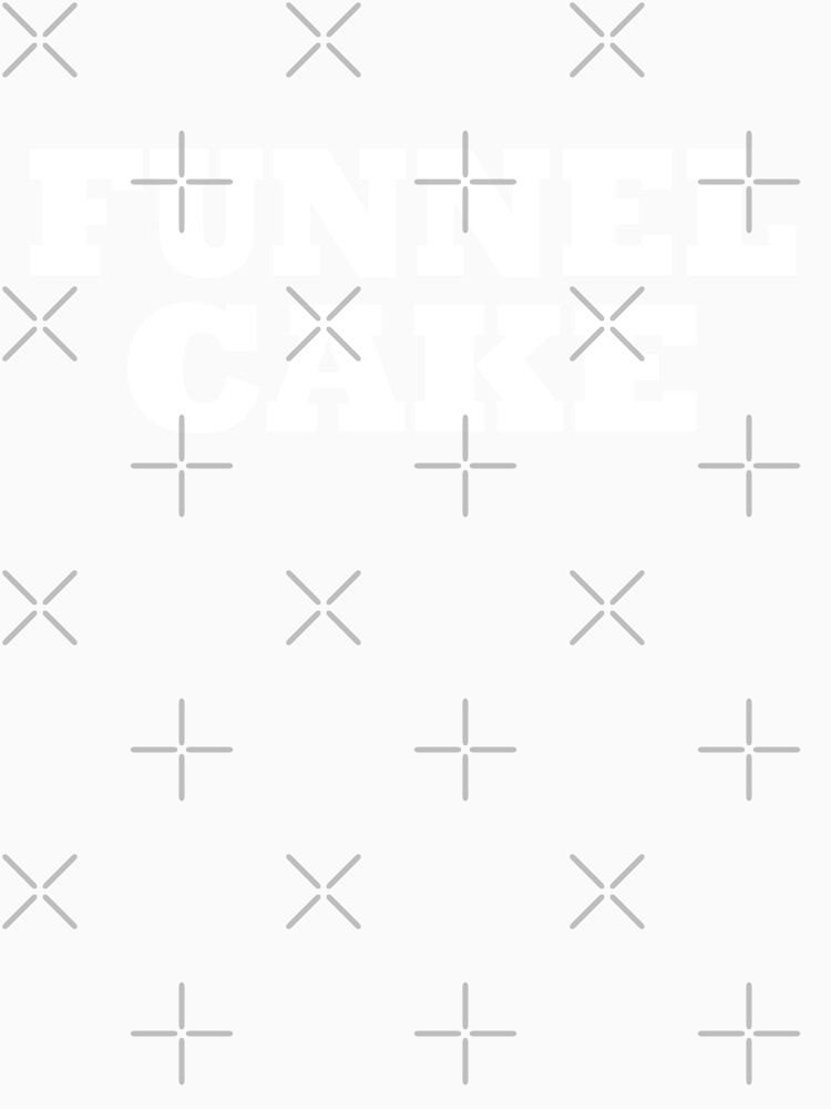 "Funnel Cake Simple Food Halloween Costume Party Cute & Funny T shirt ...