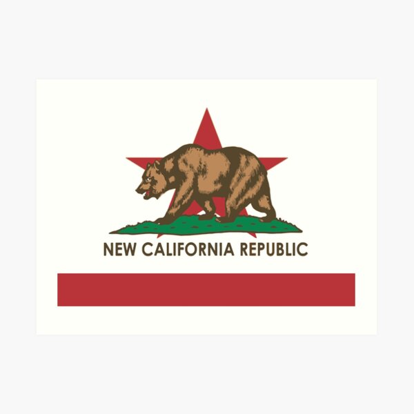 "new california republic logo" Art Print for Sale by Masuyono | Redbubble